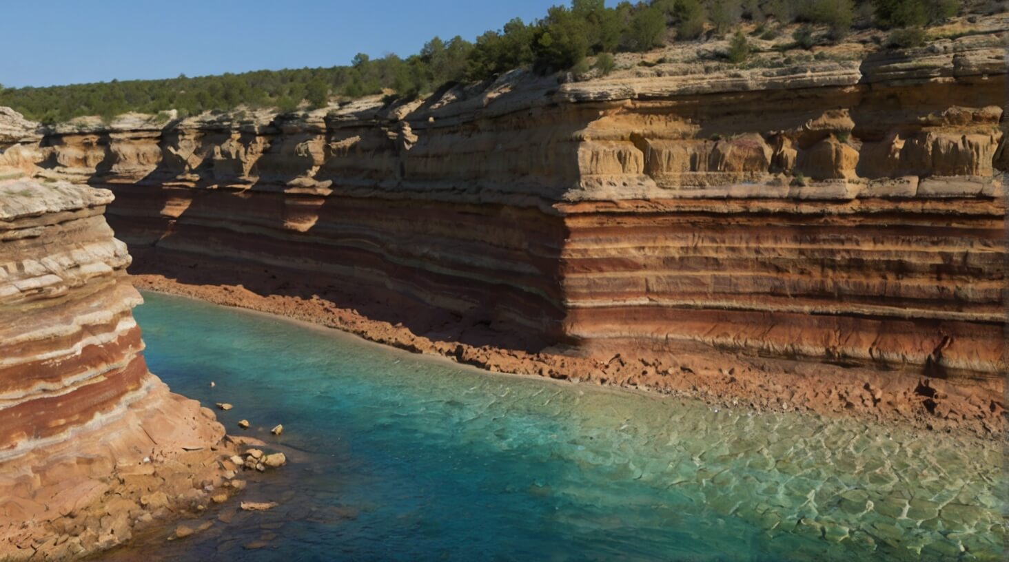 Age of Dades Gorges Rock Layers